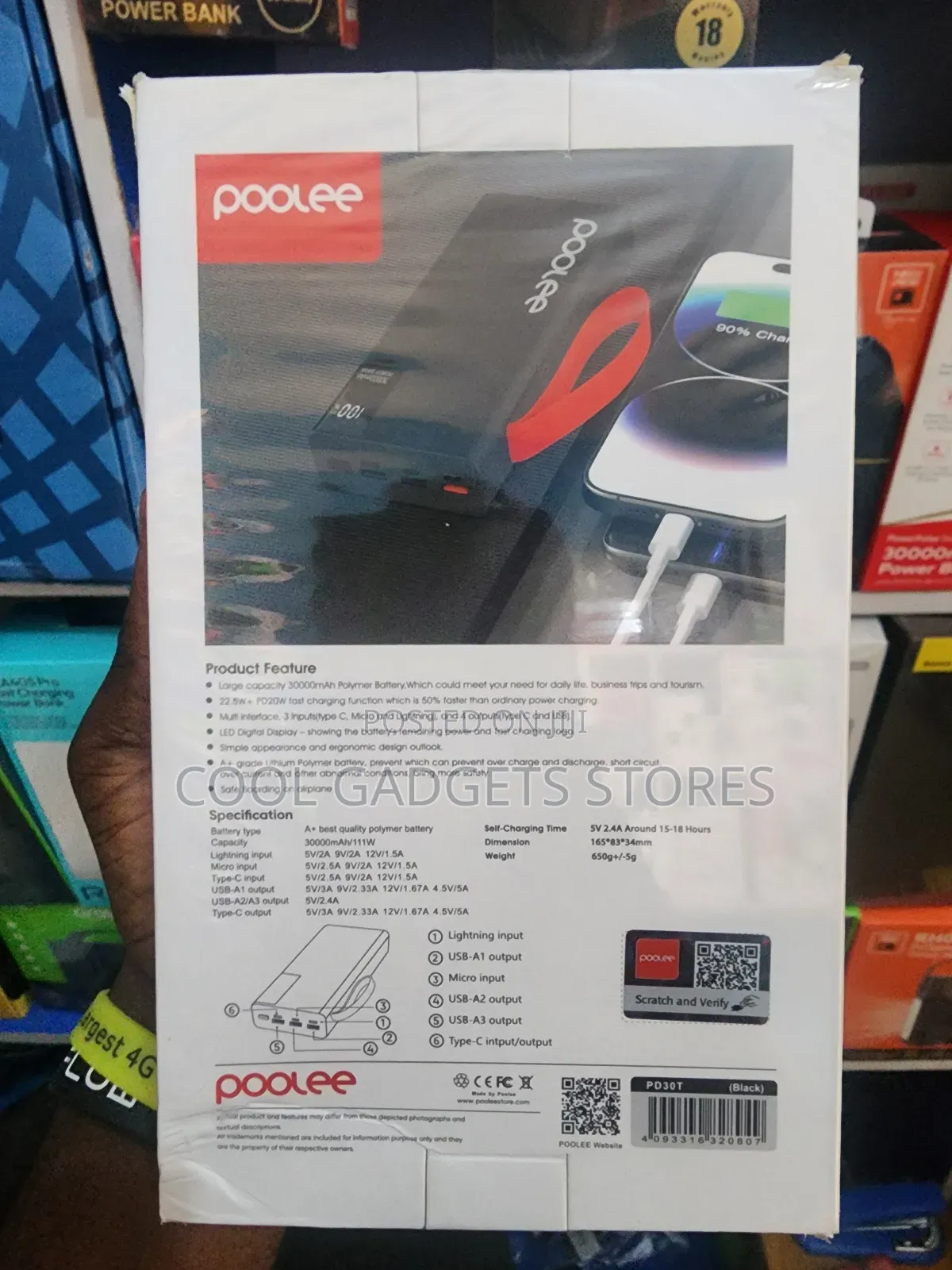 Poolee 22.5w 30000mah Power Bank in Ibadan - Accessories for Phones ...