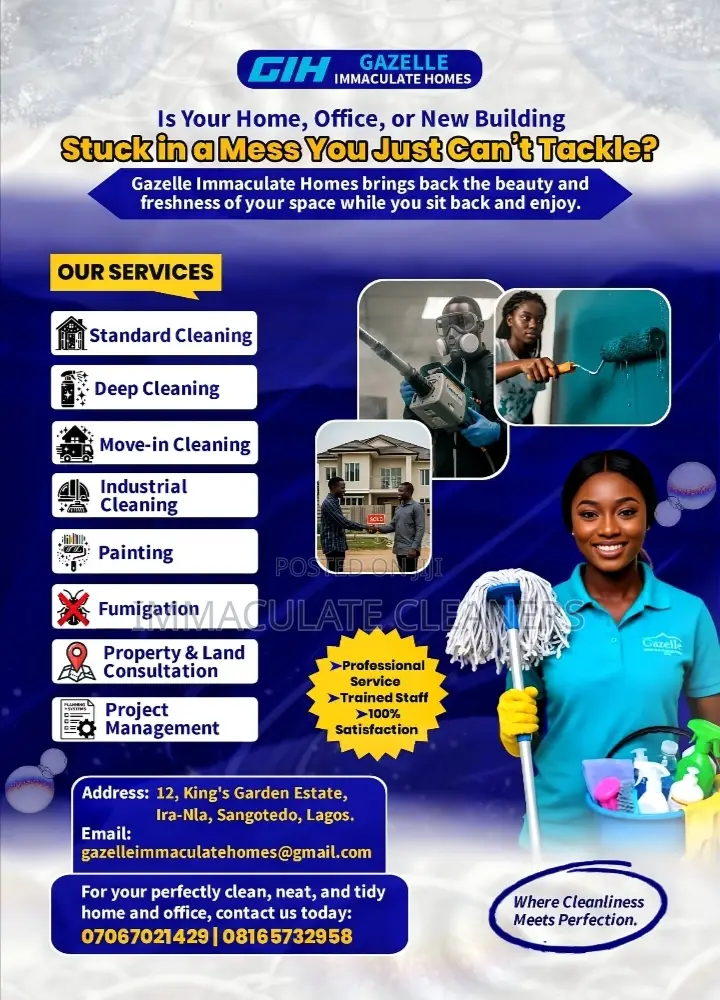 Keep Your Home and Office Clean and Spotless With Immaculate Cleaners ...