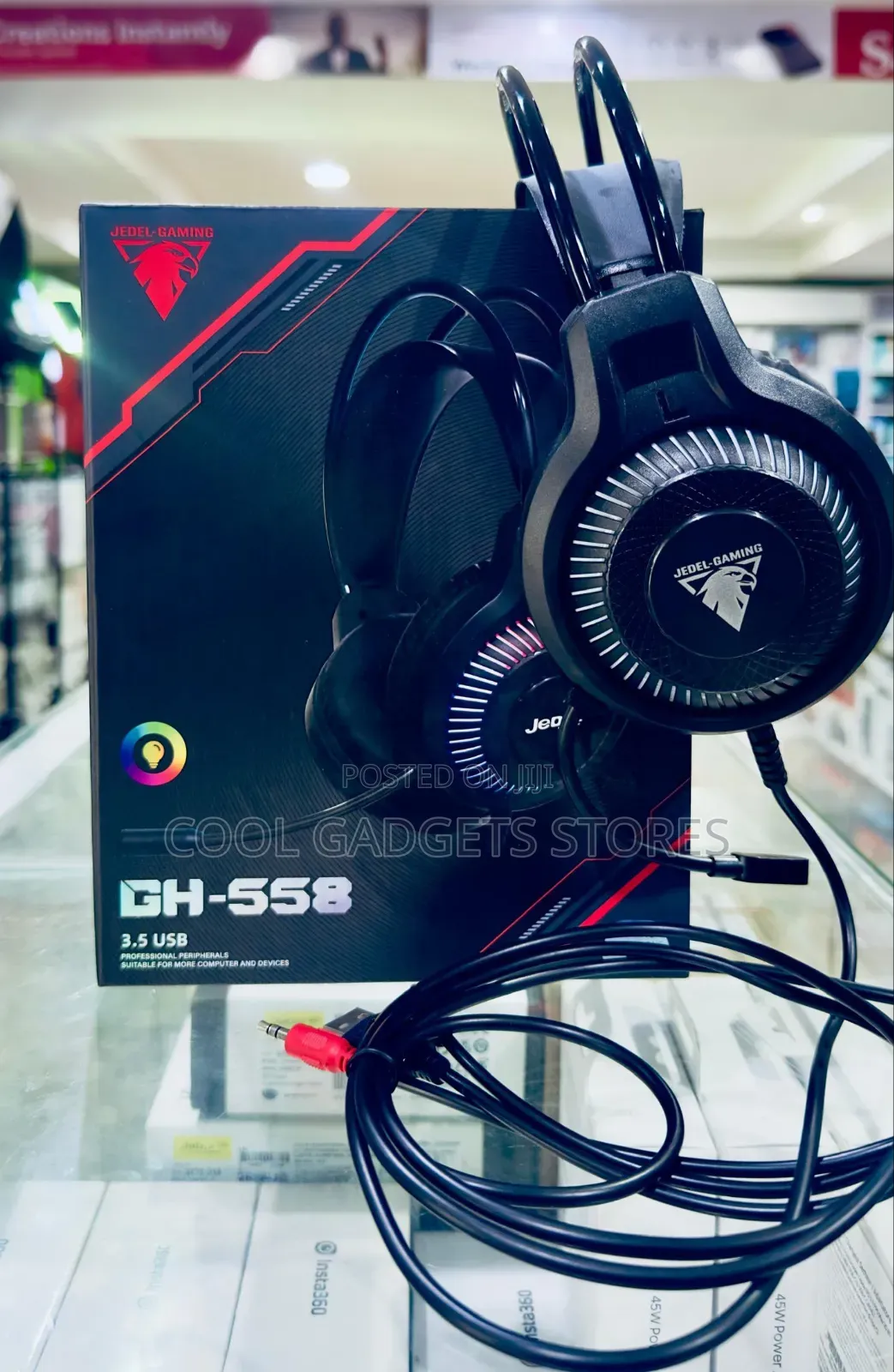 Jedel Gh-558 3.0 Usb Gaming Headset in Ibadan - Headphones, Cool ...