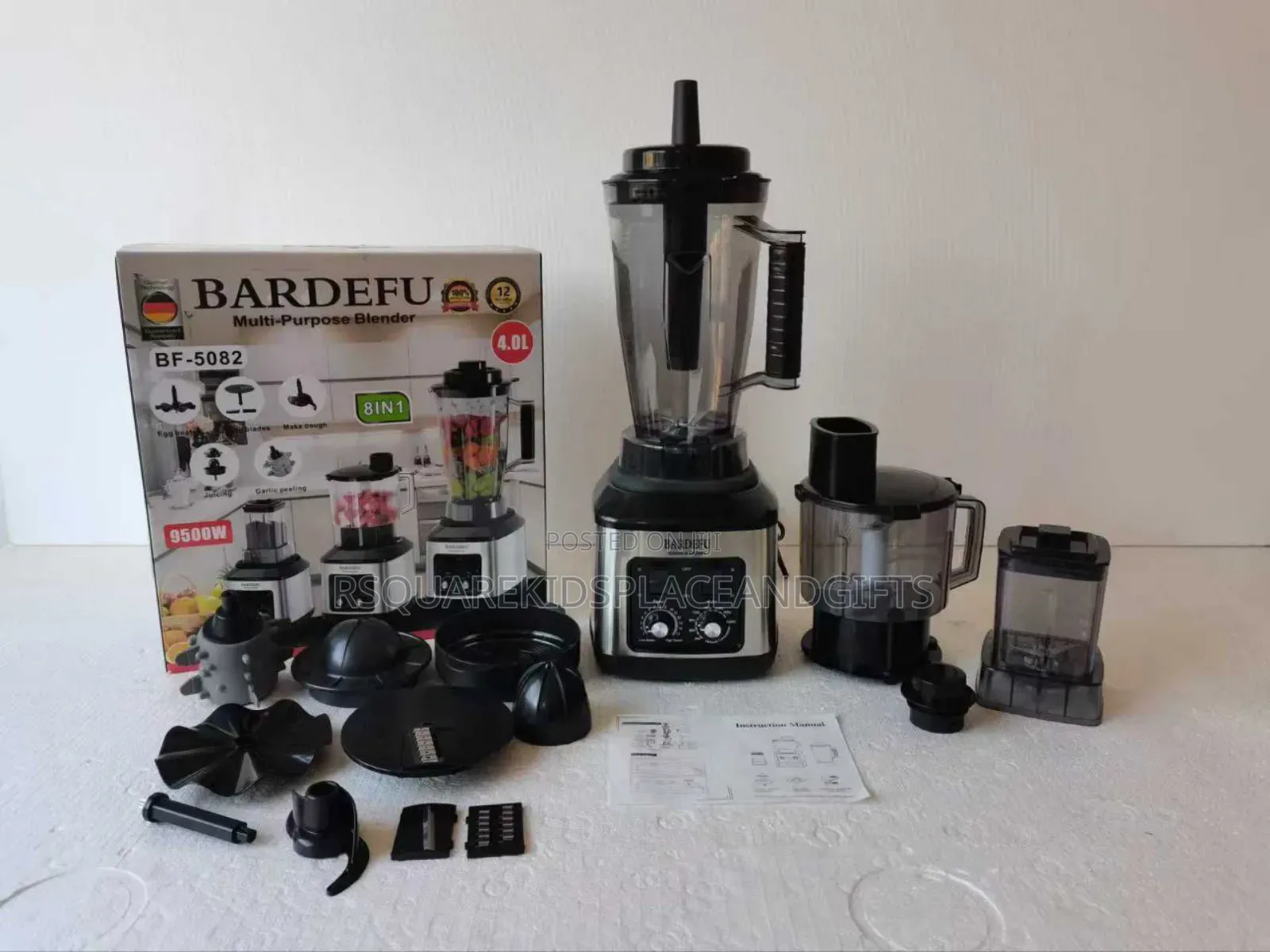Bardefu 8 in 1 Blender(Bf 5082)9500w for Souvenir/Person Use in Ipaja ...