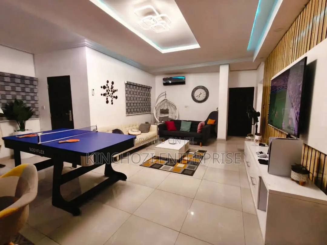 Exquisite 2 Bedroom Apartment With Ps5 Snooker in Ikota - Short Let ...