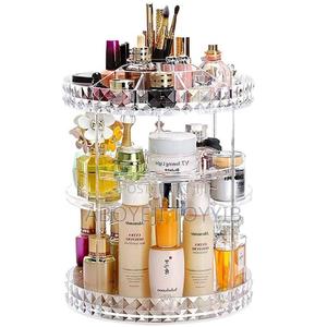 Panache Acrylic 360 Degree Rotation Makeup - Cosmetics Organizer in ...