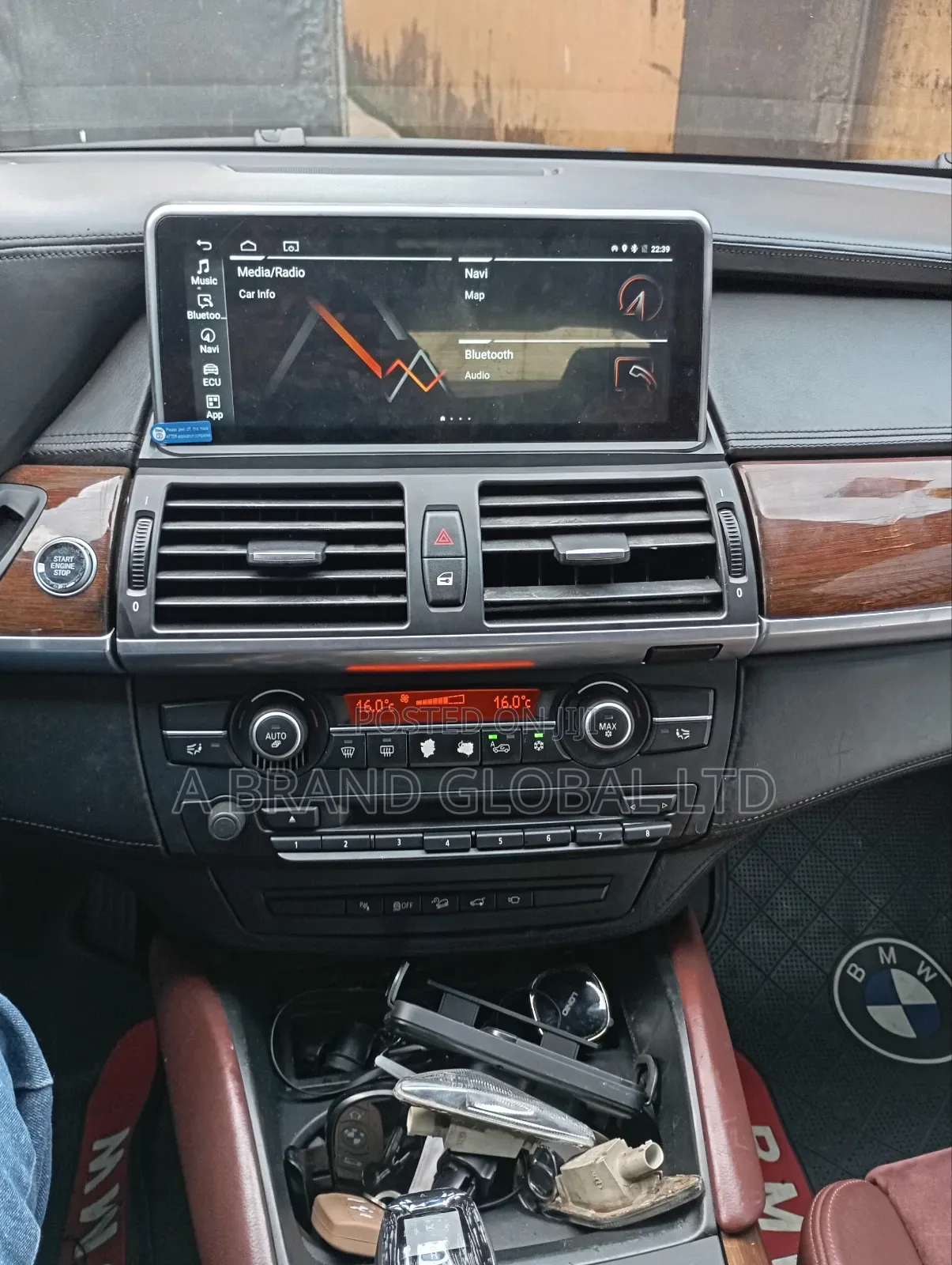 2007-2013 Bmw X6 E71 Android Navigation System With Carplay in Gbagada ...