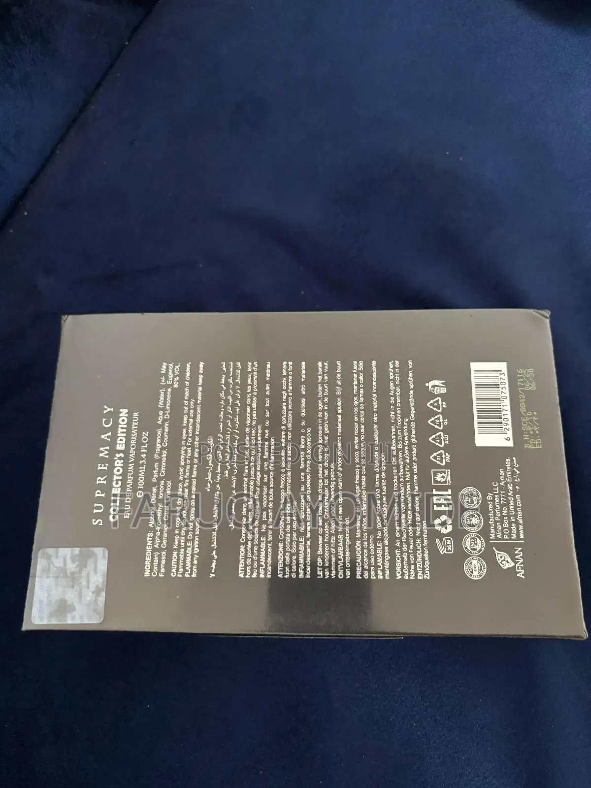 Afnan Supremacy Original Long-Lasting Perfume in Ibadan - Fragrances ...