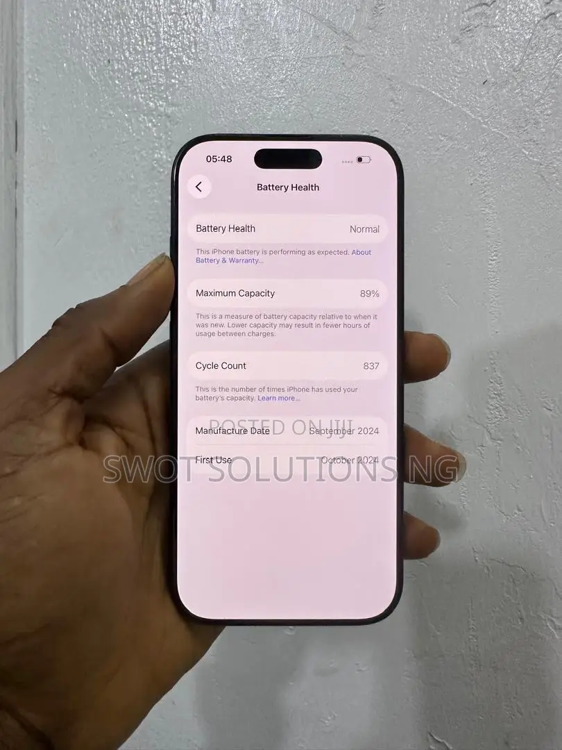 Apple iPhone 16 Pro 512 GB Gray in Ikeja - Mobile Phones, Swot ...