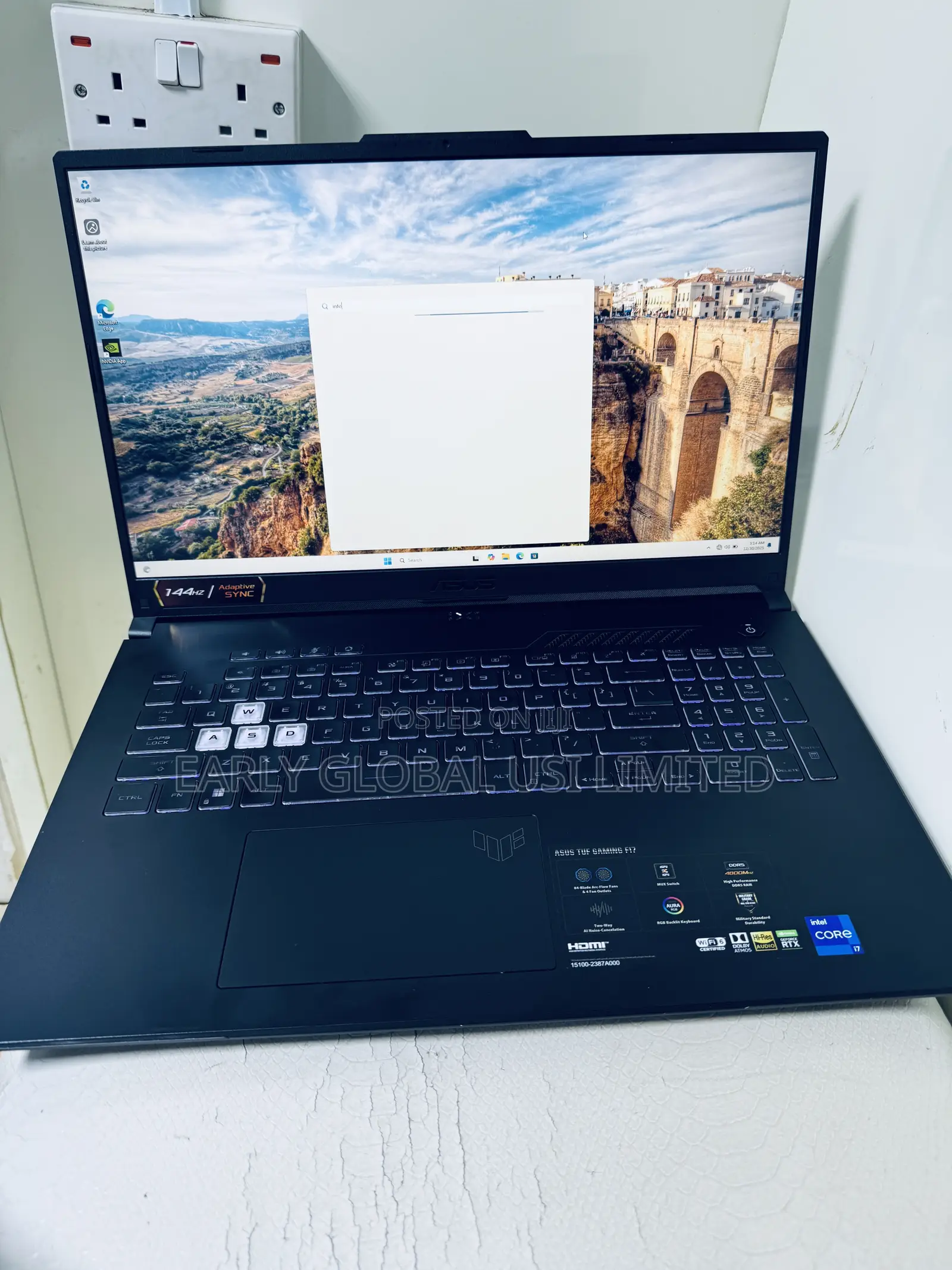 Laptop Asus TUF Gaming F16 16GB Intel Core I7 SSD 512GB in Wuse ...