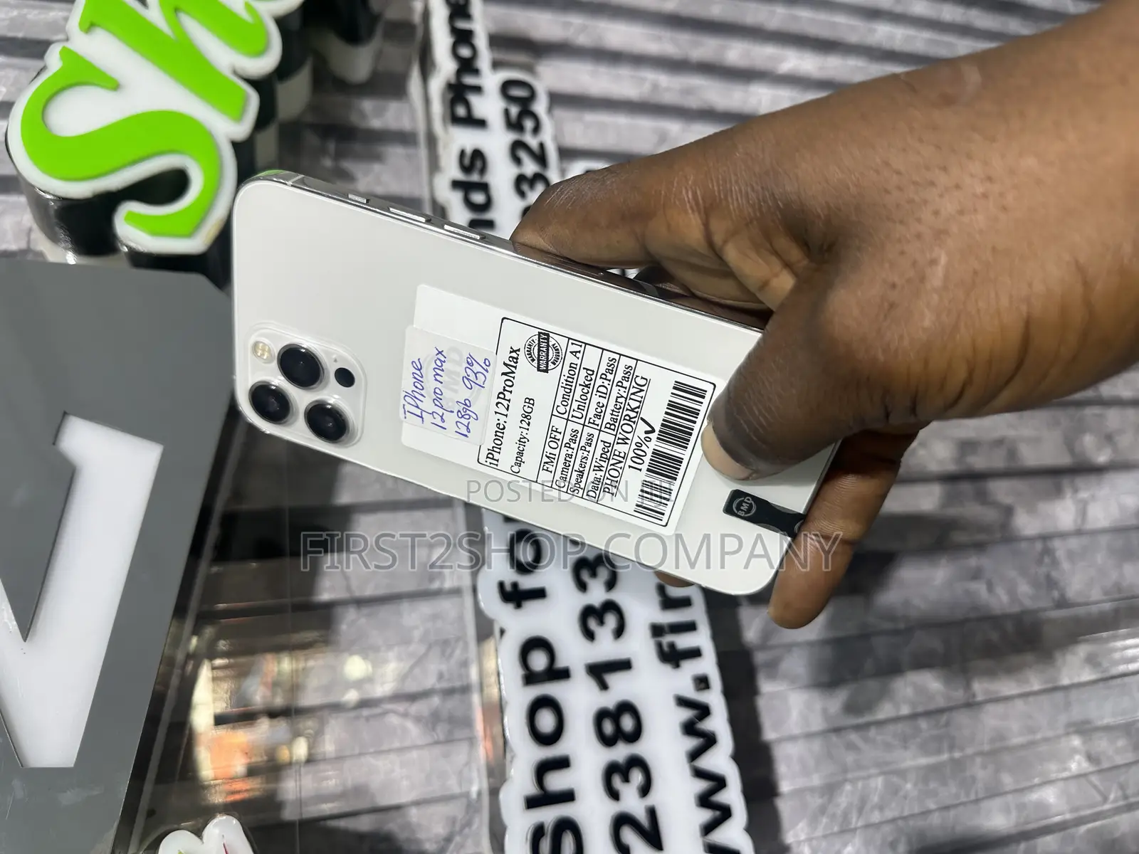 Apple iPhone 12 Pro Max 128 GB White in Ikeja - Mobile Phones, Emmanuel ...