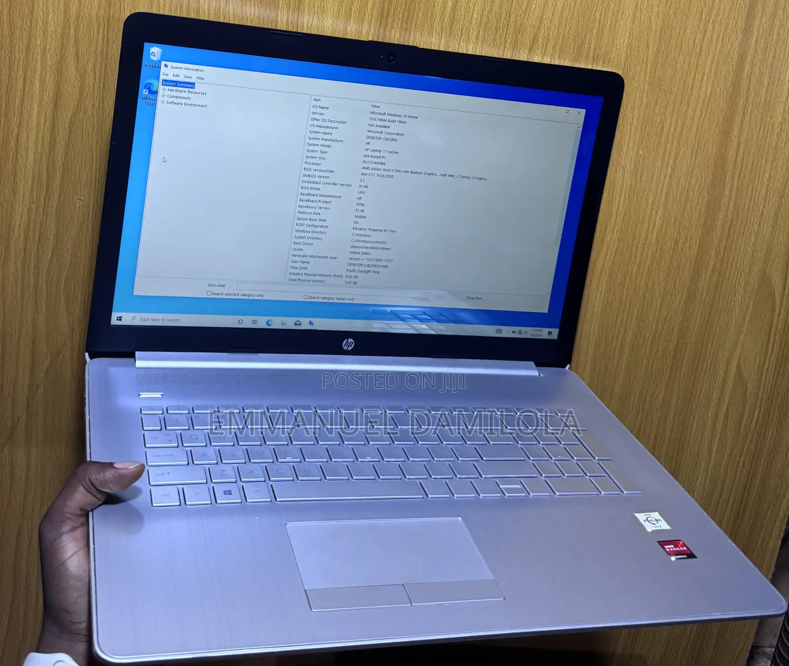 Laptop HP 17-3000 8GB AMD HDD+SSD 128GB in Ikeja - Laptops & Computers ...