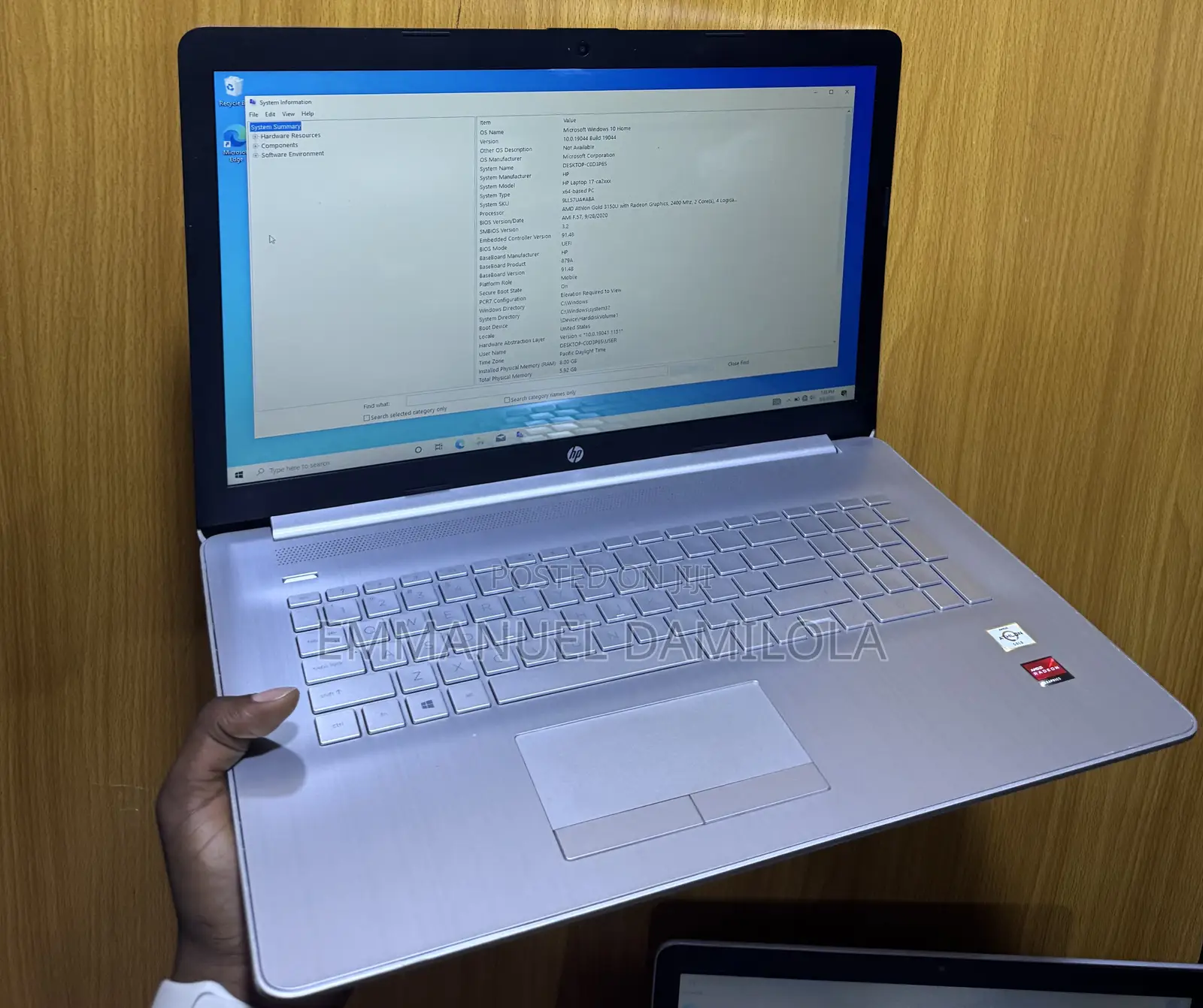 Laptop HP 17-3000 8GB AMD HDD+SSD 128GB in Ikeja - Laptops & Computers ...