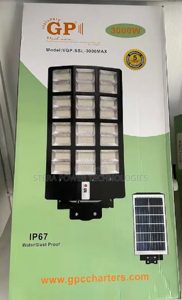 1000w Solar Security Light Maximum Brightness, Zero Bills in Alimosho ...