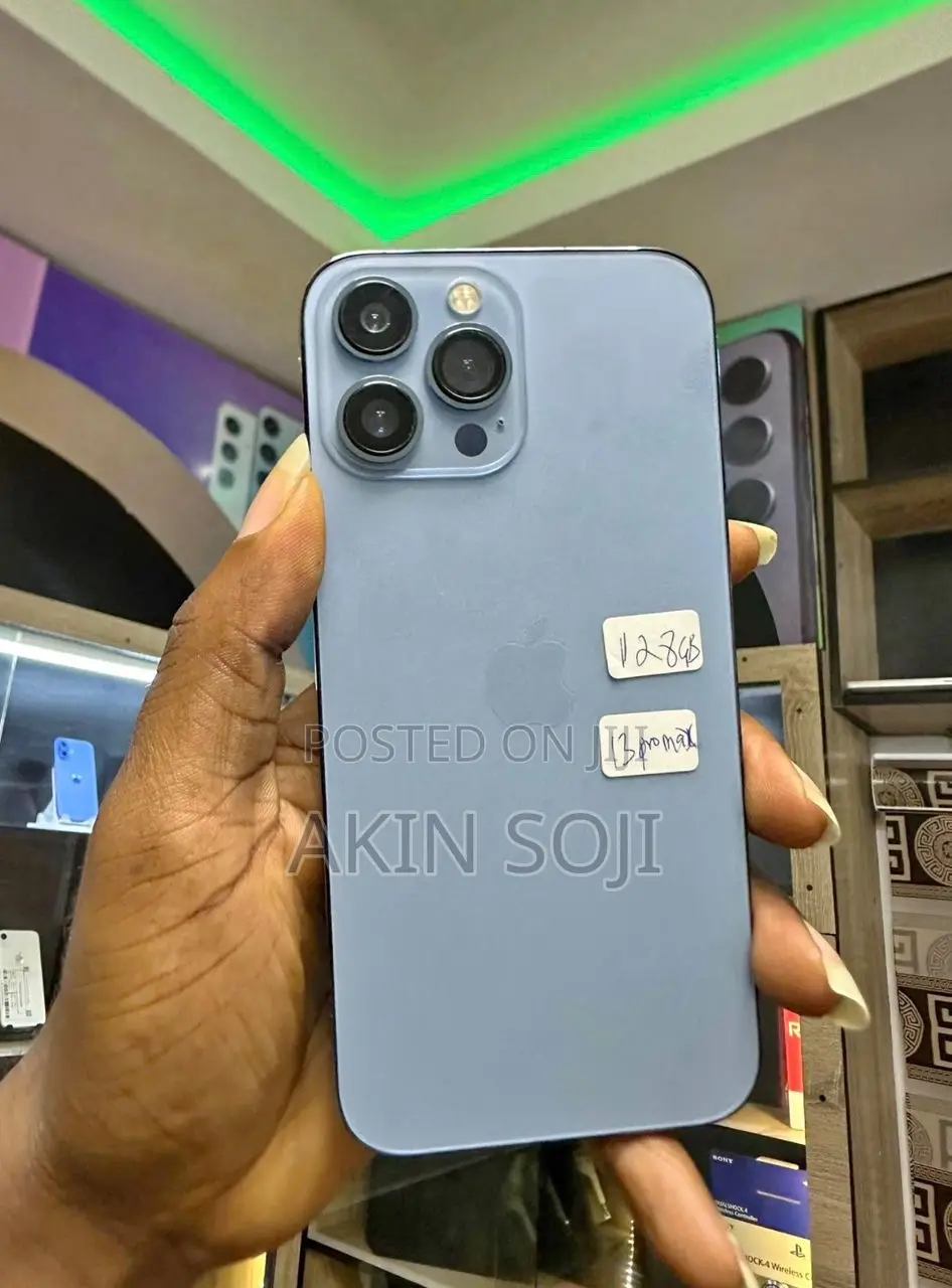 Apple iPhone 13 Pro Max 128 GB Blue in Port-Harcourt - Mobile Phones ...