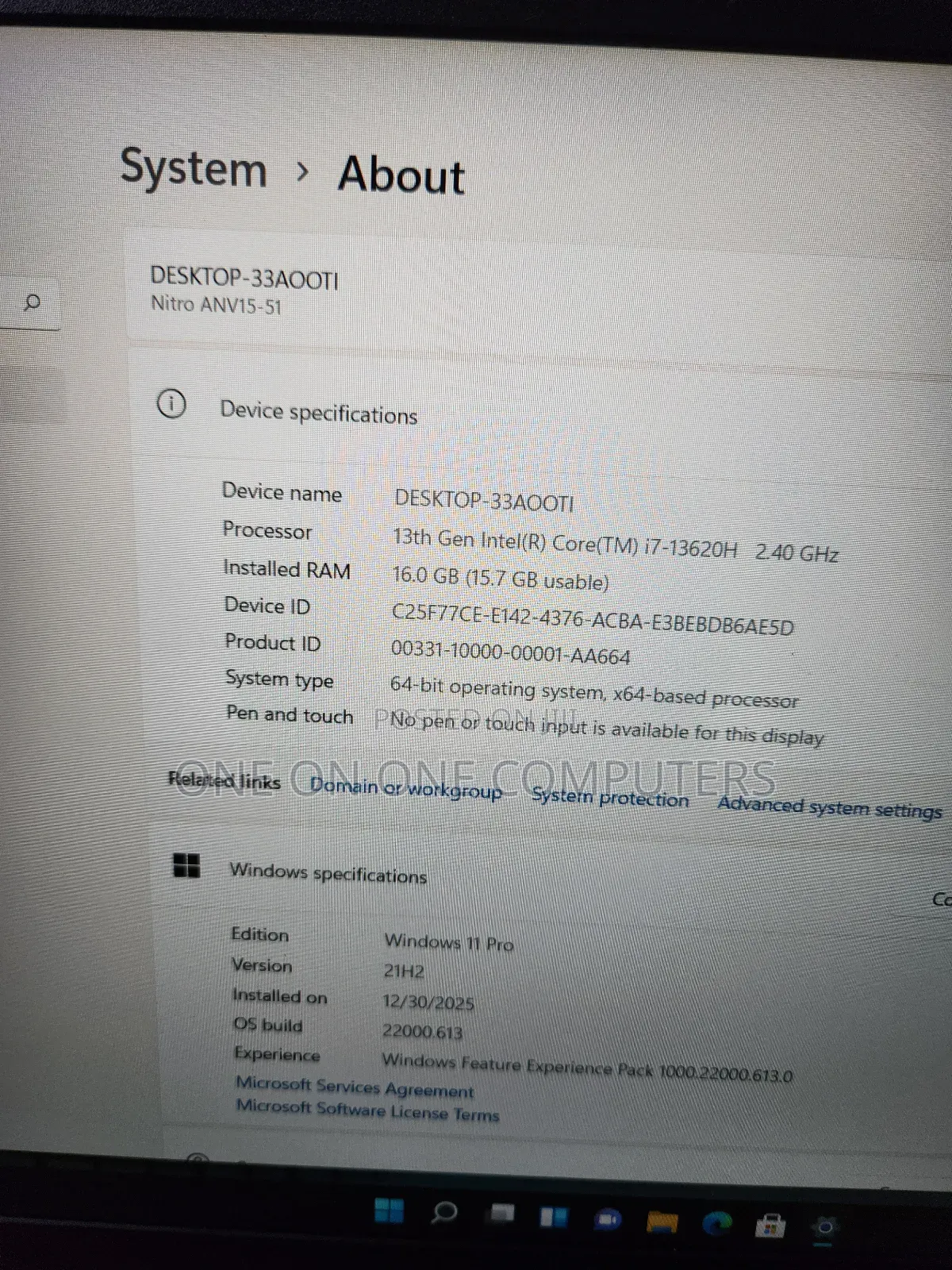 Laptop Acer Aspire v Nitro 16GB Intel Core I7 SSD 1T in Ikeja - Laptops ...