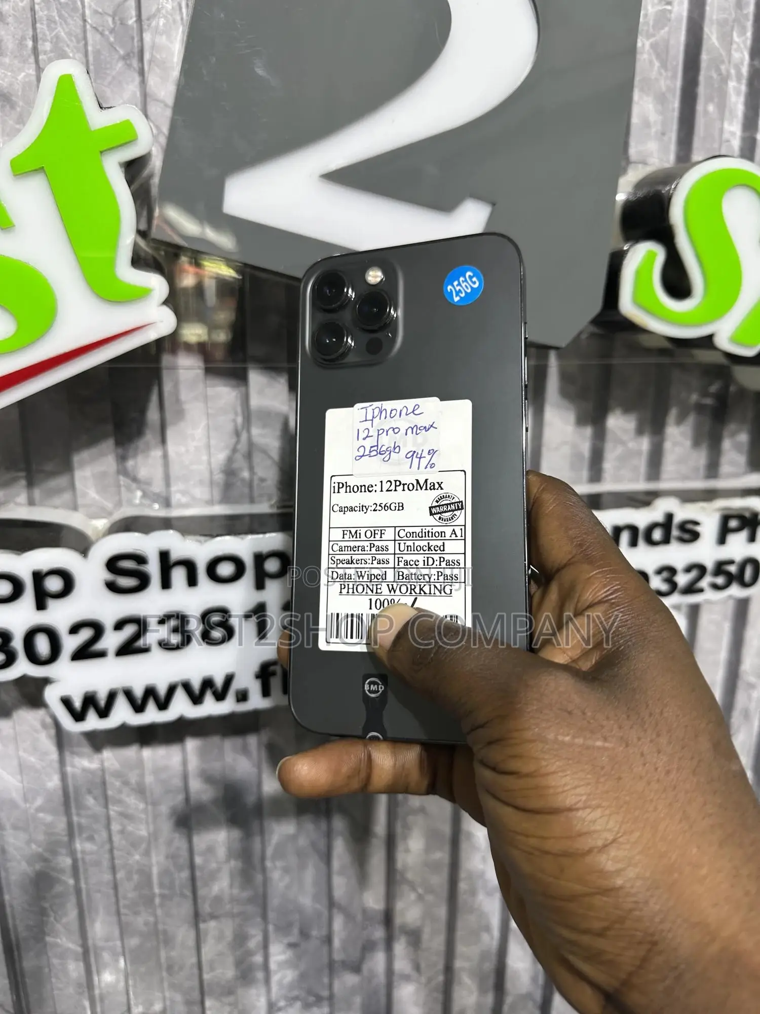 Apple iPhone 12 Pro Max 256 GB Gray in Ikeja - Mobile Phones, Emmanuel ...