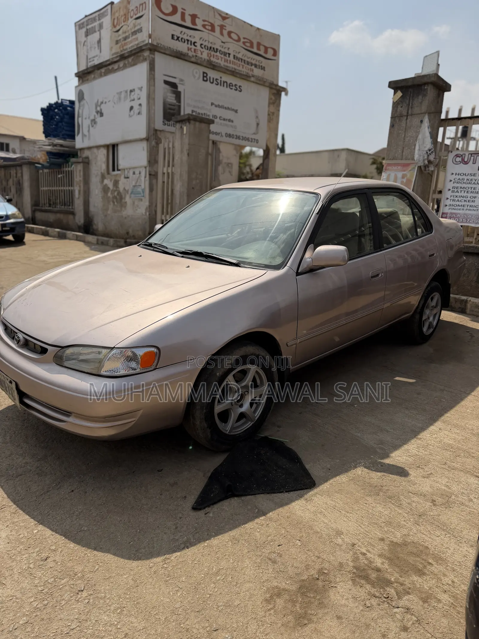 Toyota Corolla 2001 Gold in Mpape - Cars, Muhammad Lawal | Jiji.ng
