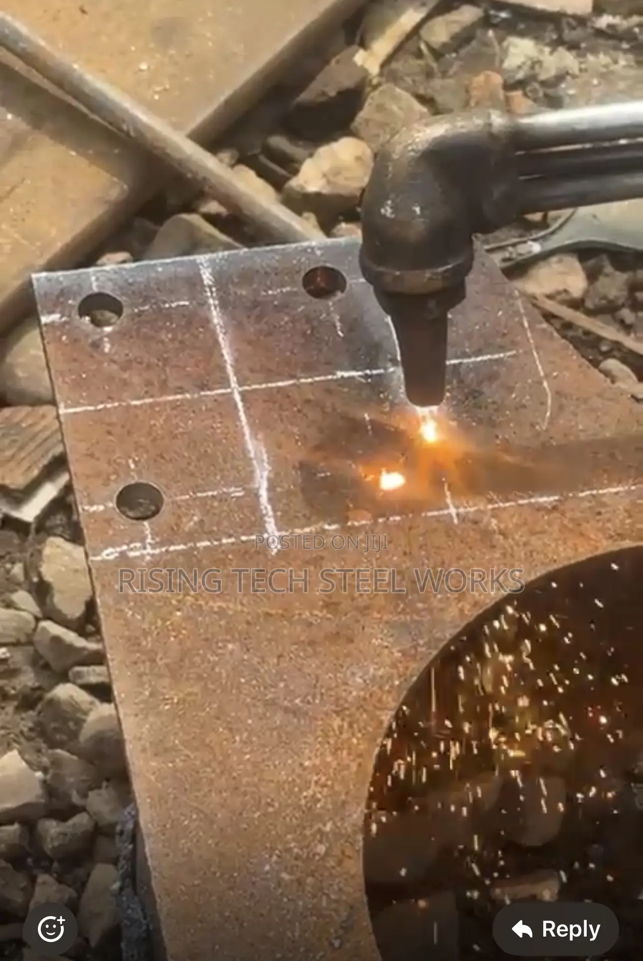 Base Plate 100mm X 100mm in Surulere - Building Materials & Supplies ...