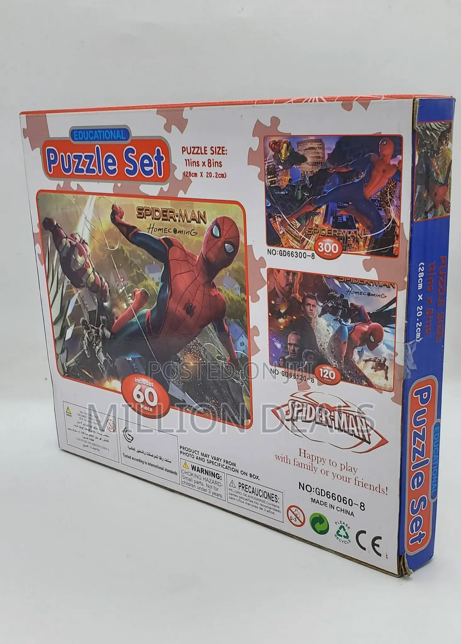 Spider Man Educational Puzzle Set Ages 3+ in Ikorodu - Toys, Games ...
