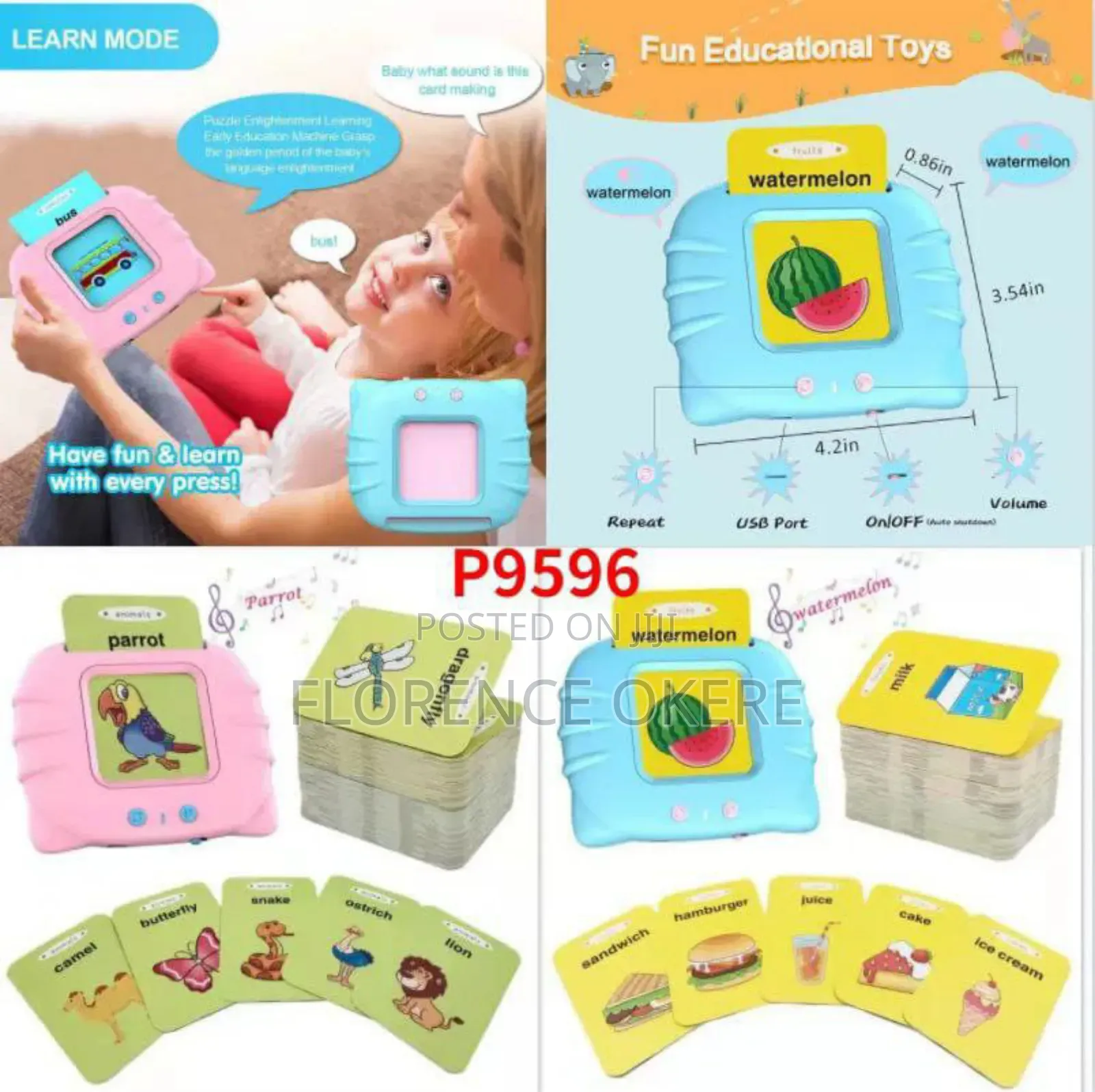 Educational Talking Flash Card Device Reader in Port-Harcourt - Toys ...
