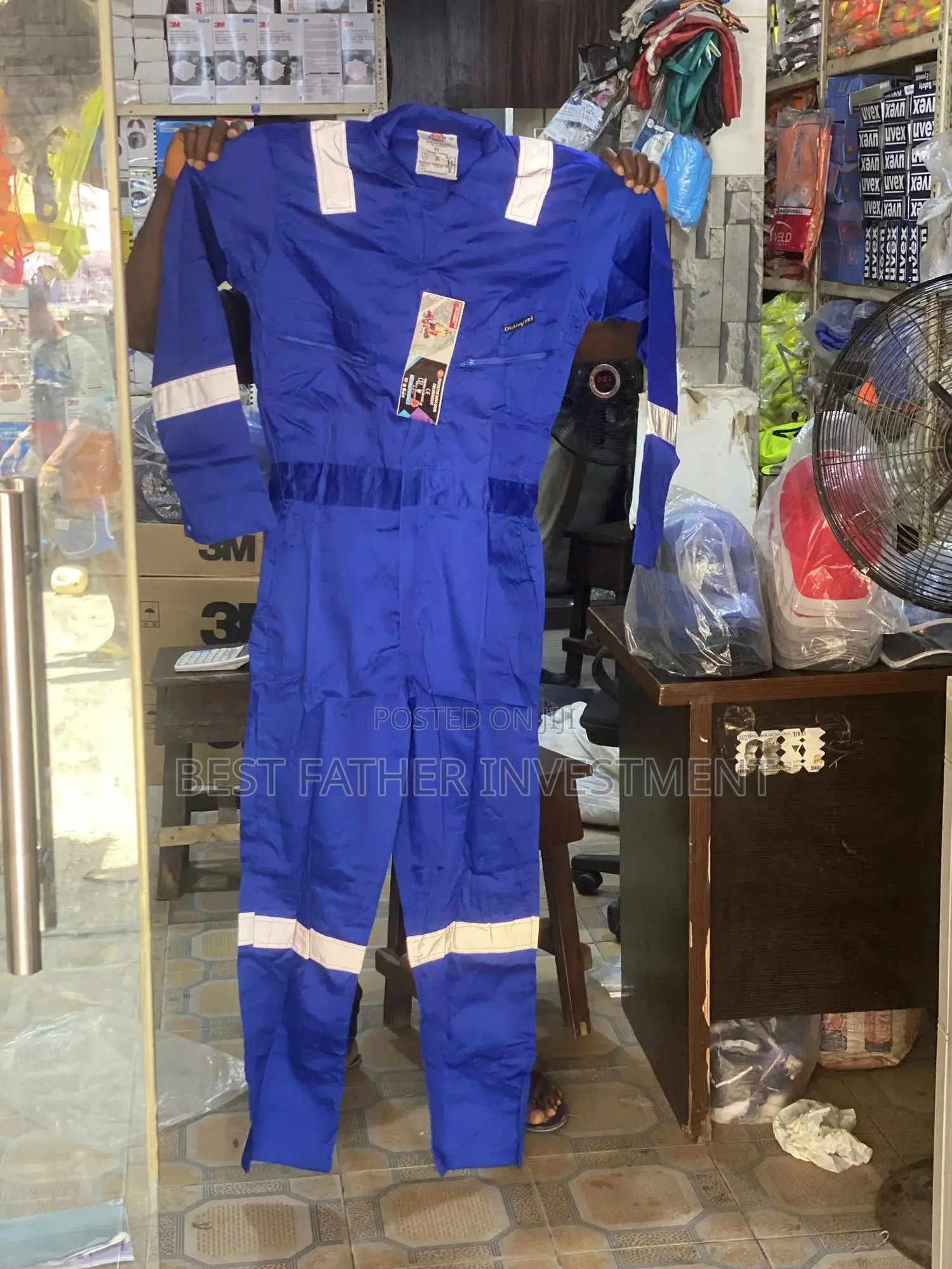 Royal Blue Dickies Jumpsuit Fire 🔥 Retardant Coveralls in Lagos Island ...
