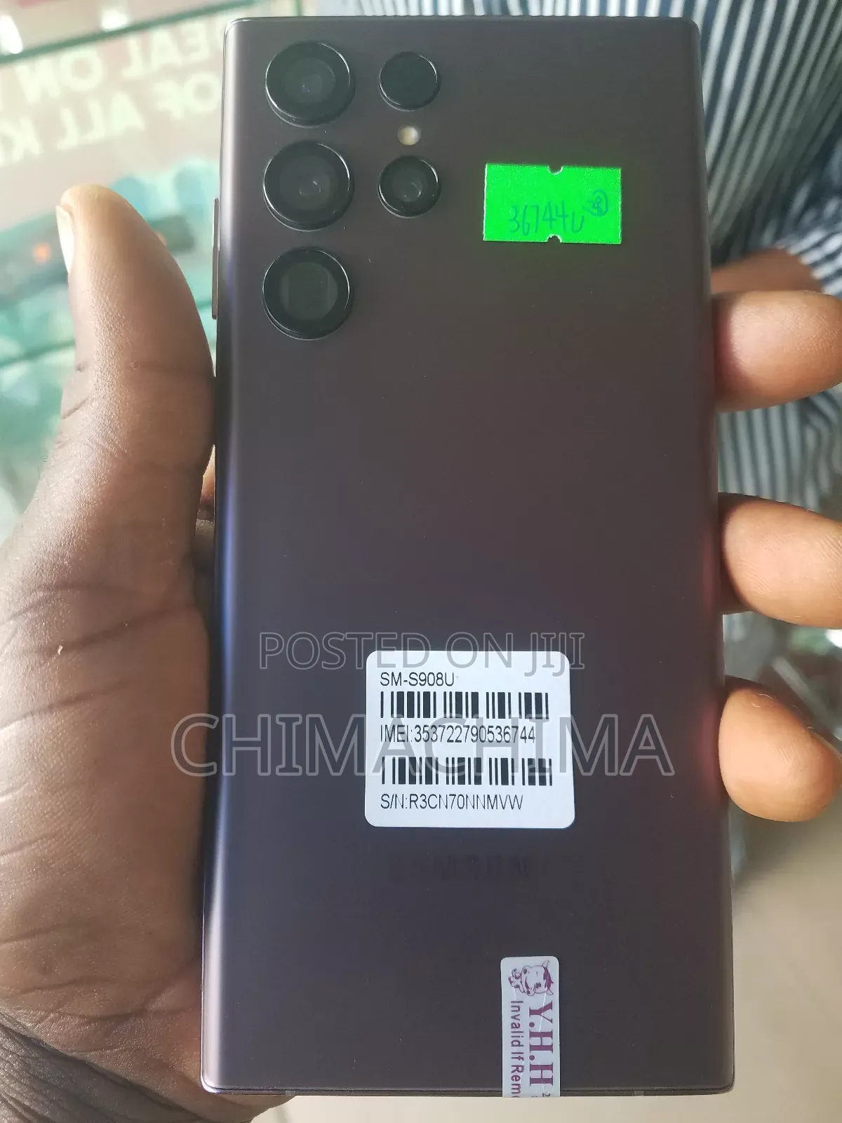 Samsung Galaxy S22 Ultra 5G 256 GB Purple in Ikeja - Mobile Phones ...