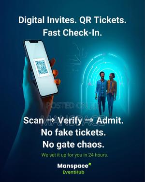 Digital Invitation Card Qr Code Check-in Service in Abeokuta South ...