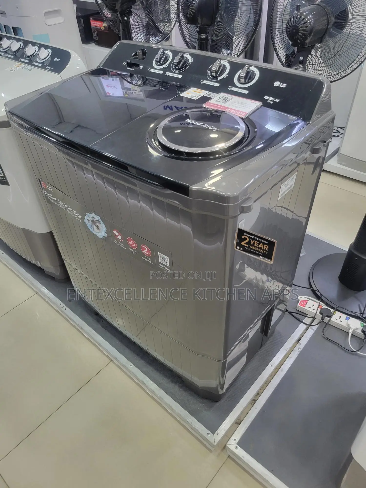 Lg 7,9,13kg Manual Twin Tub Washing Machine in Ajah - Home Appliances ...