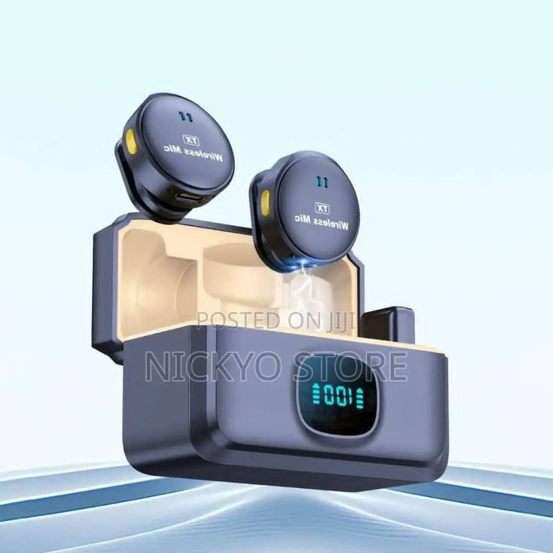 Wireless Dual-Vocal Pro Microphone With Charging Case in Lagos Island ...