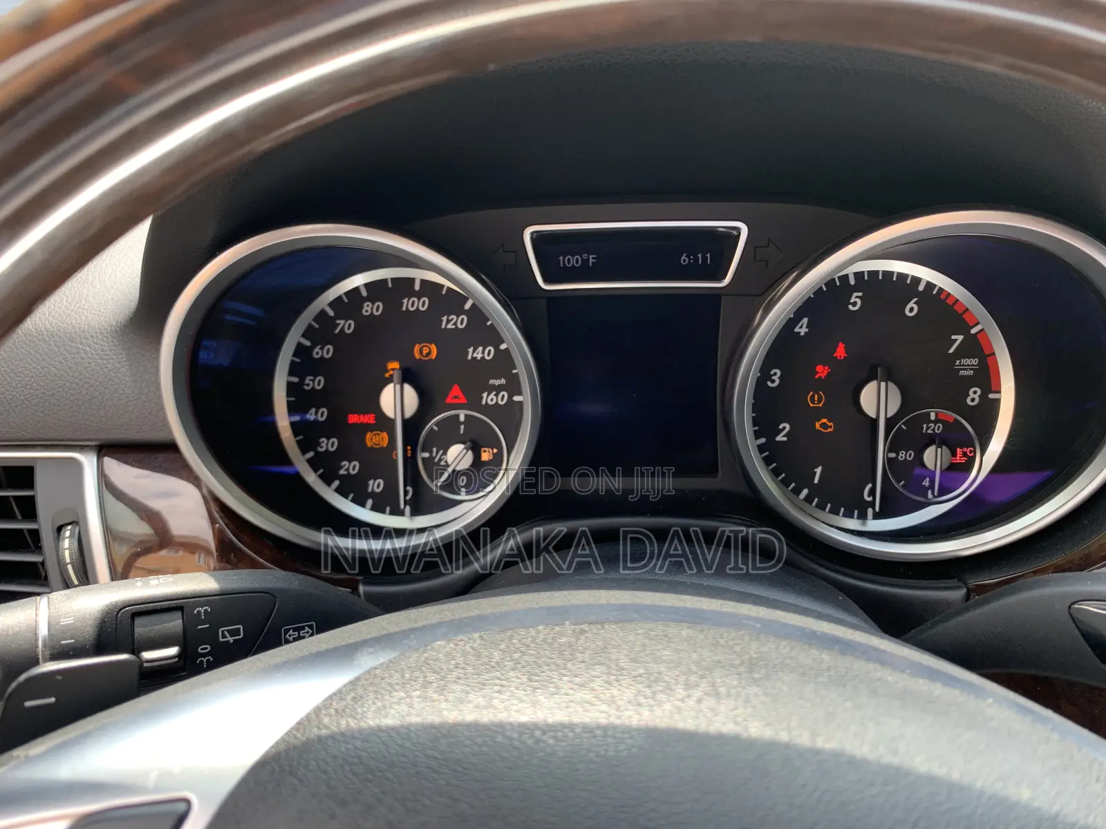 Mercedes-Benz M Class ML350 4dr SUV (3.5L 6cyl 7A) 2015 Gray in Apapa ...