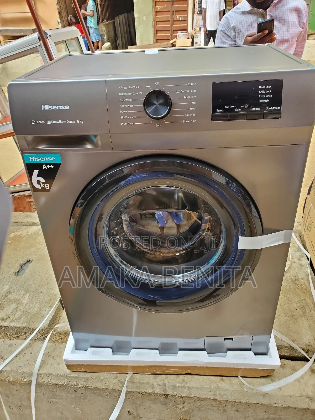 Hisense Automatic Washing Machine 6kg for sale - Amaka Benita Price: ₦ ...