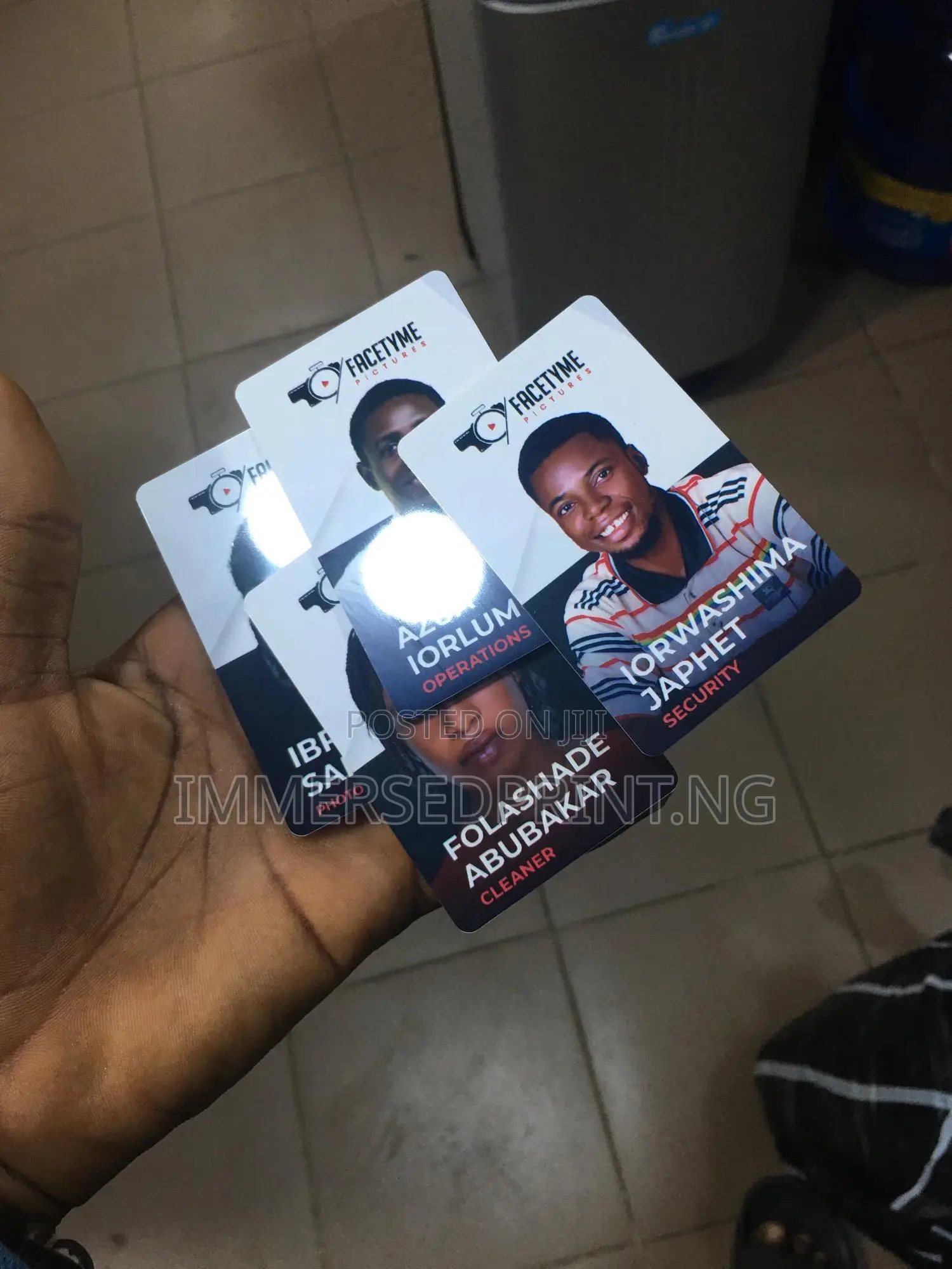 Custom Id Card in Shomolu - Printing Services, Immersedprint Enterprise ...