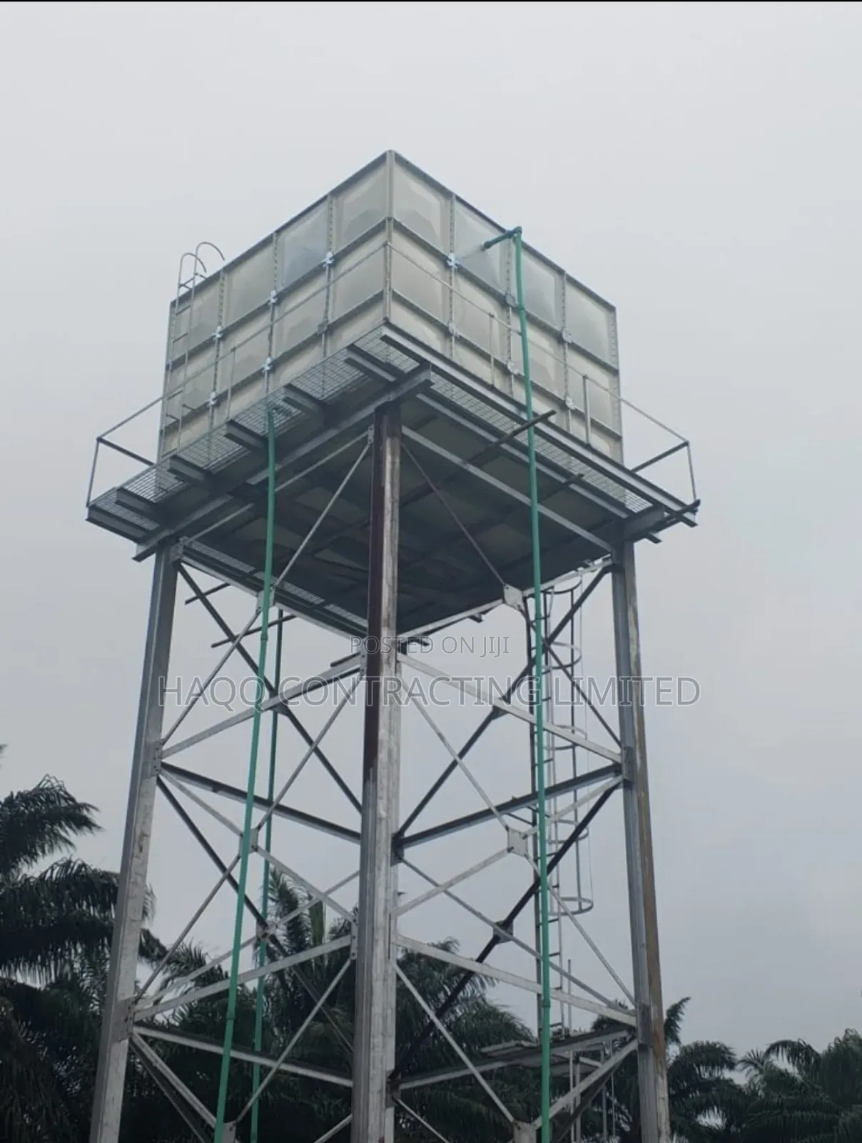 Frp, GRP Pressed Steel Tank in Mushin - Building & Trade Services, Haqq ...