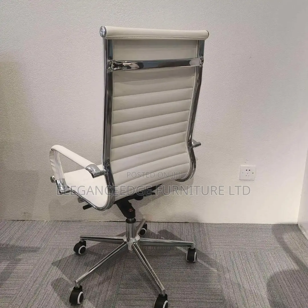 White High Back Leather Office Chair in Ojo - Furniture, Ifeanyi Okoye ...