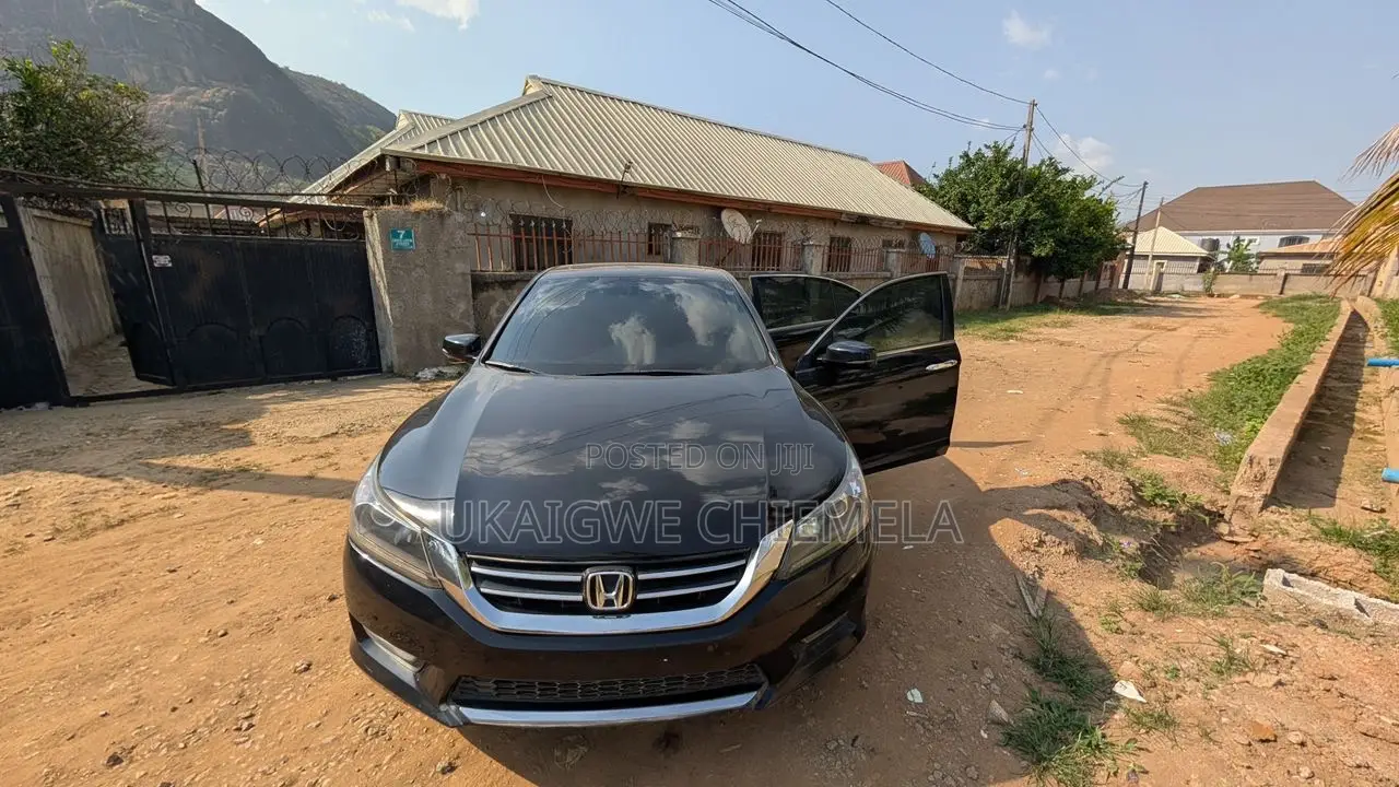 Honda Accord EX-L V-6 4dr Sedan FWD (3.5L 6cyl 6A) 2013 Black in Kubwa ...