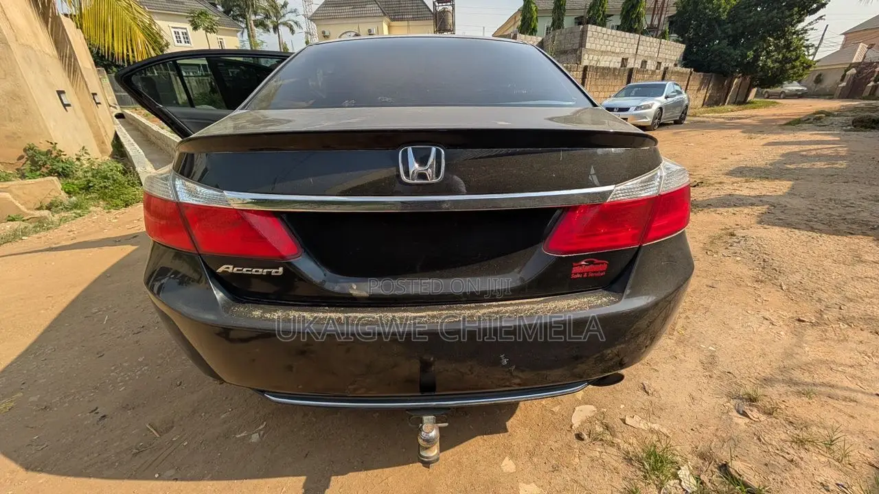 Honda Accord EX-L V-6 4dr Sedan FWD (3.5L 6cyl 6A) 2013 Black in Kubwa ...