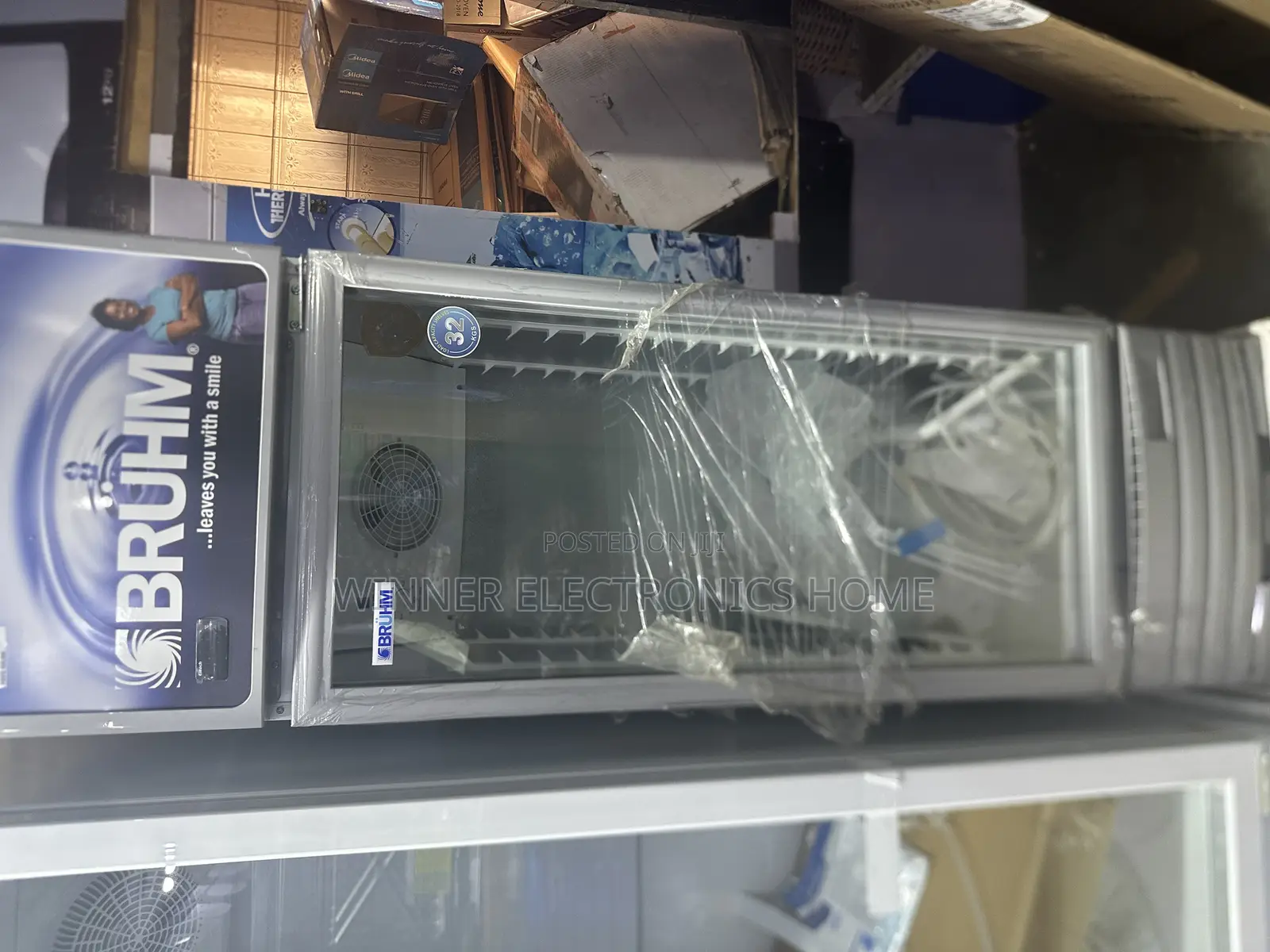 Bruhm Showcase Fridge 329 Liters Beverage Cooler for sale - Winner ...