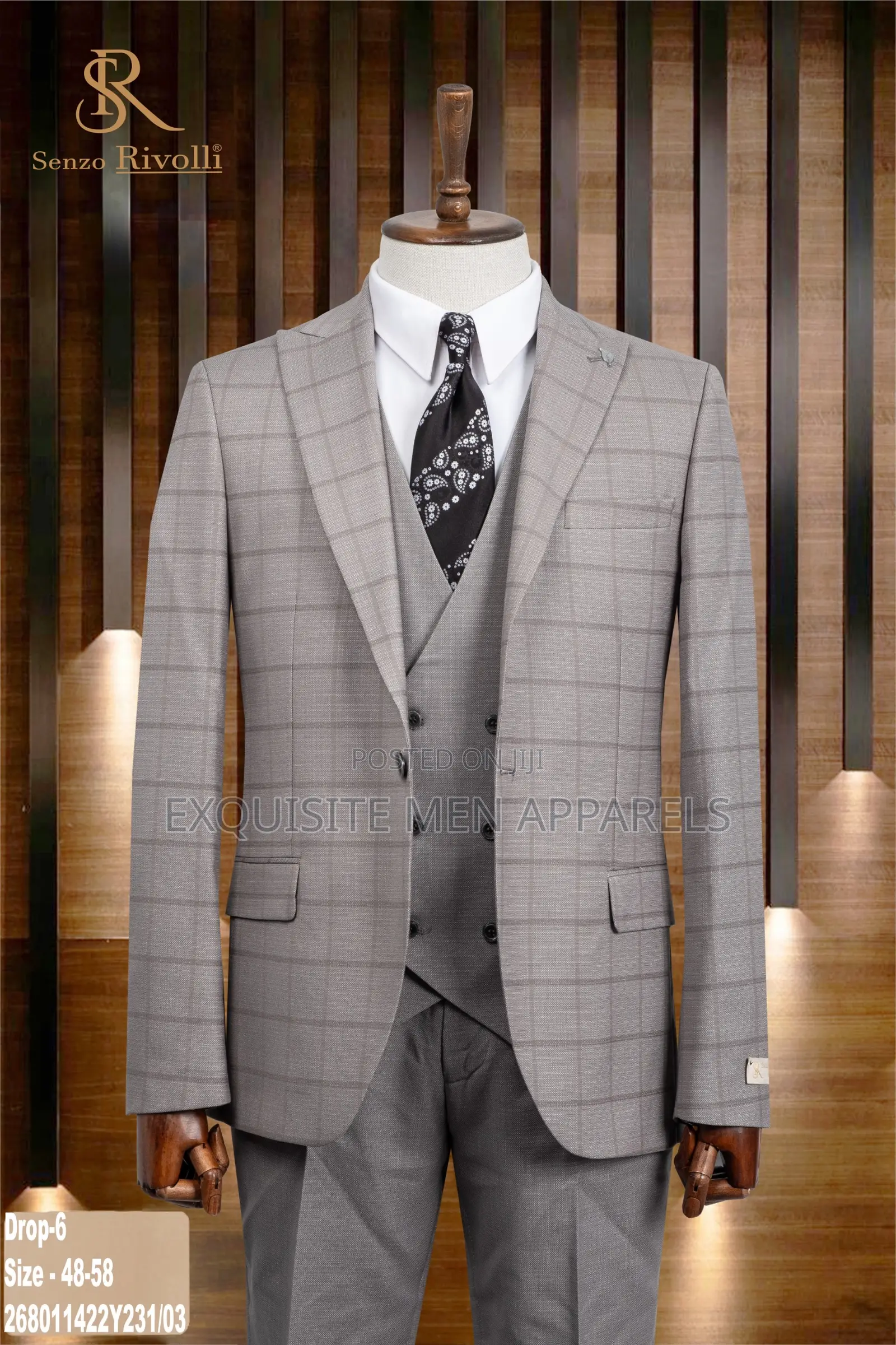 Quality Officials Checkers Turkish Men’S Suit in Lagos Island (Eko ...