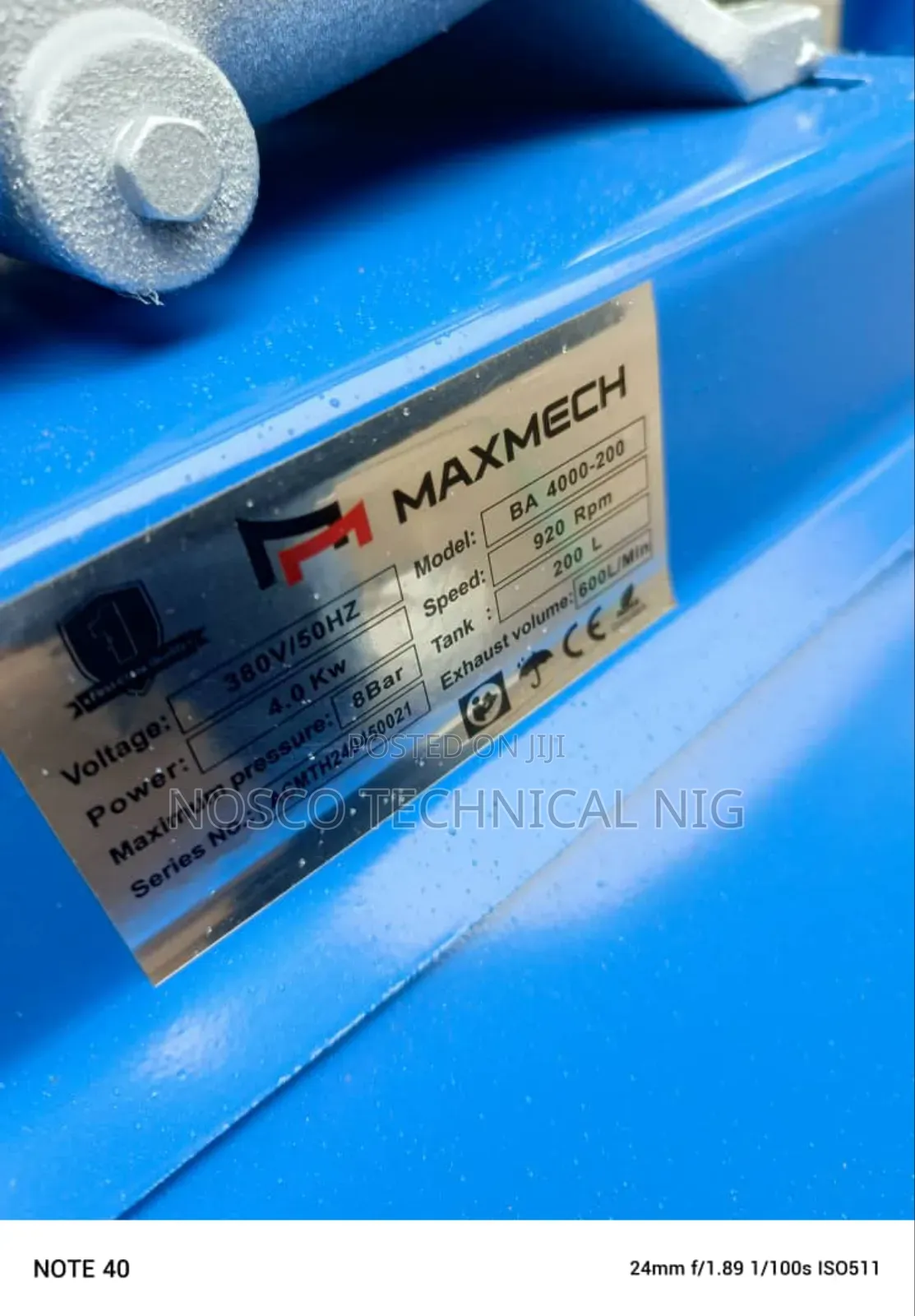 Maxmech 200liter Aircompressor in Ojo - Electrical Equipment, Chiamanda ...