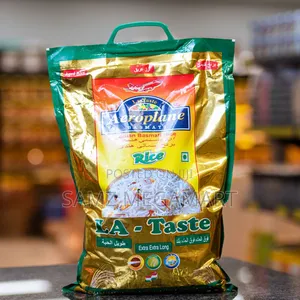 Aeroplane La-taste Indian Basmati Rice 5kg - Aromatic Long-grain Rice ...