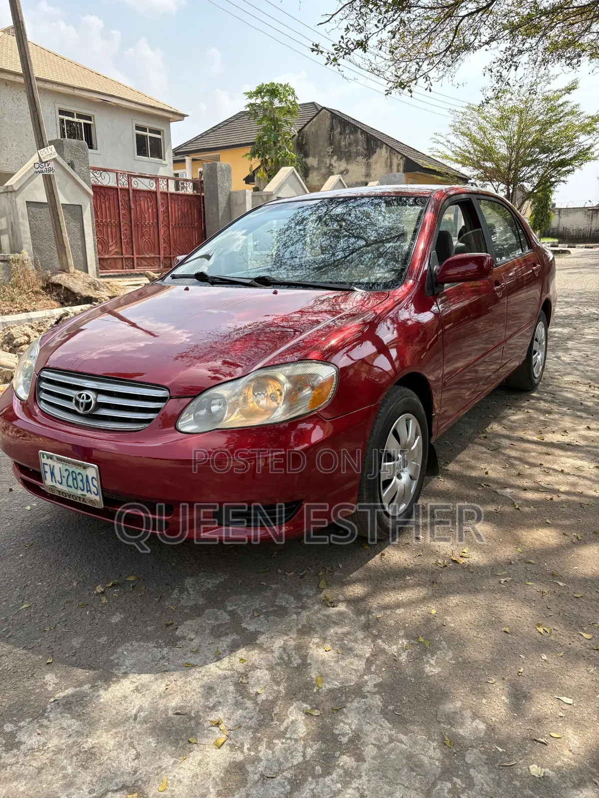 Toyota Corolla LE 2004 Red in Gwarinpa - Cars, Queen Esther | Jiji.ng