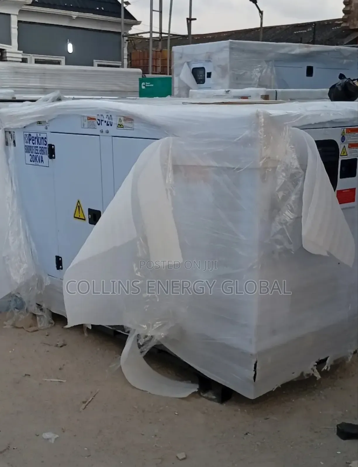 20kva Brand New Uk Perkins Soundproof Copper Coil Generator in Benin ...