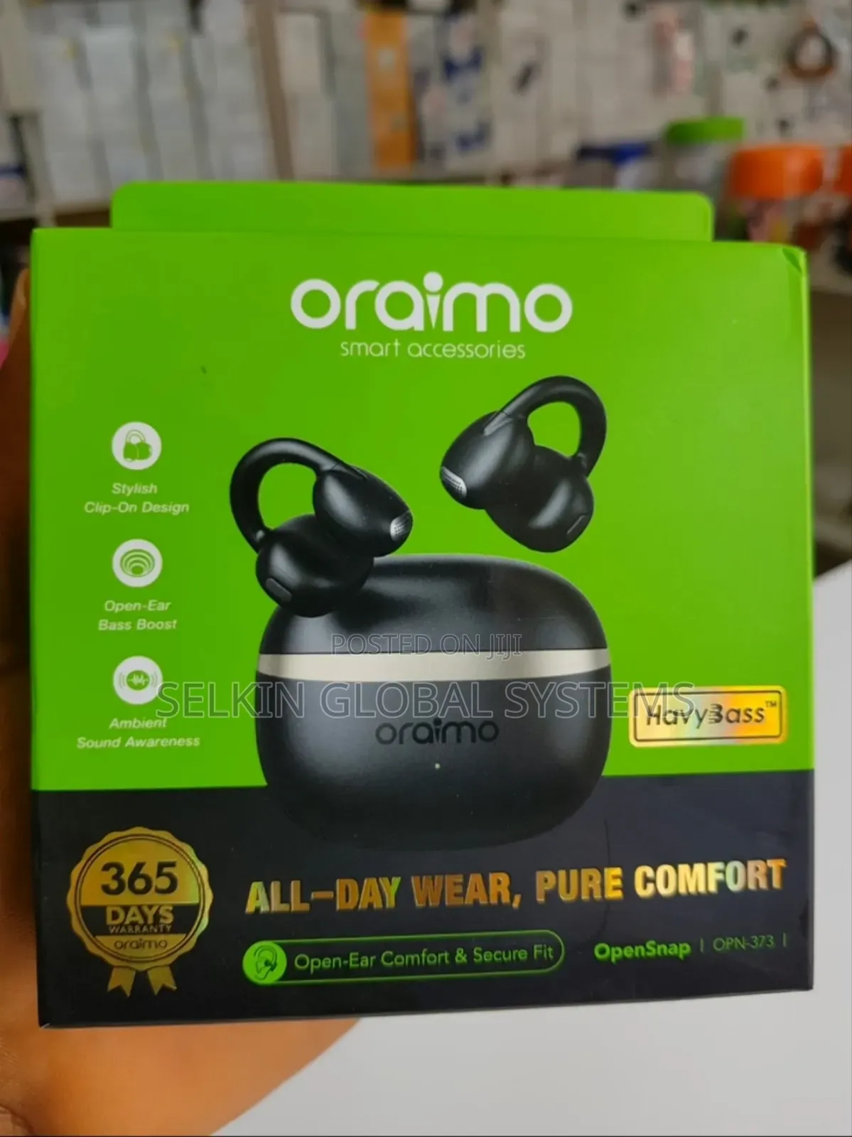 Oraimo Open Snap N Clip Bluetooth Wireless Earbud in Port-Harcourt ...