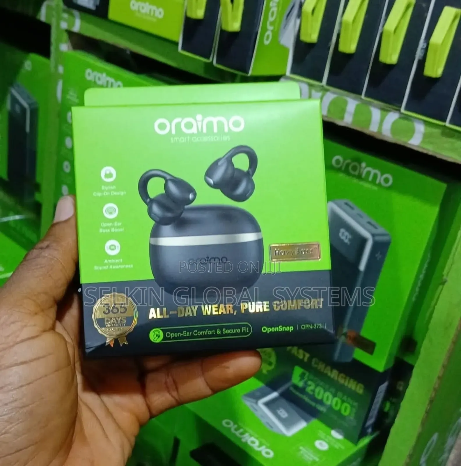 Oraimo Open Snap N Clip Bluetooth Wireless Earbud in Port-Harcourt ...