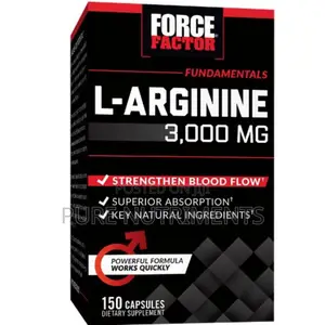 Force Factor L-Arginine 3000mg – Blood Flow Performance 150 Capsules in ...