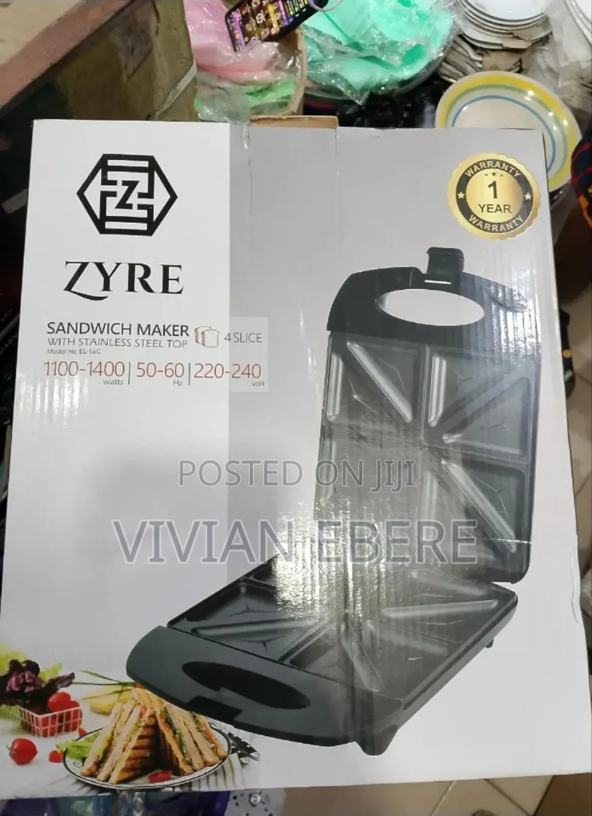 Sandwich Maker 4 Slice in Lagos Island (Eko) - Kitchen Appliances ...