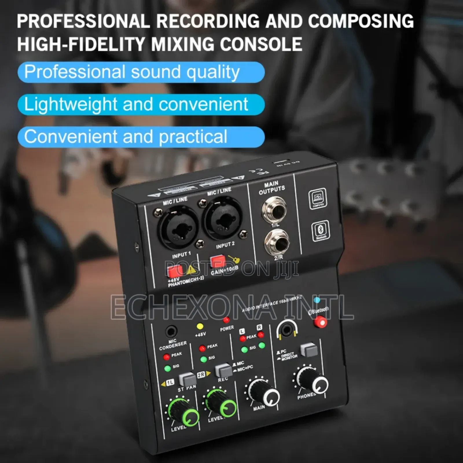 2 Channel Professional Mixer Live Streaming Soundcard in Oshodi - Audio ...
