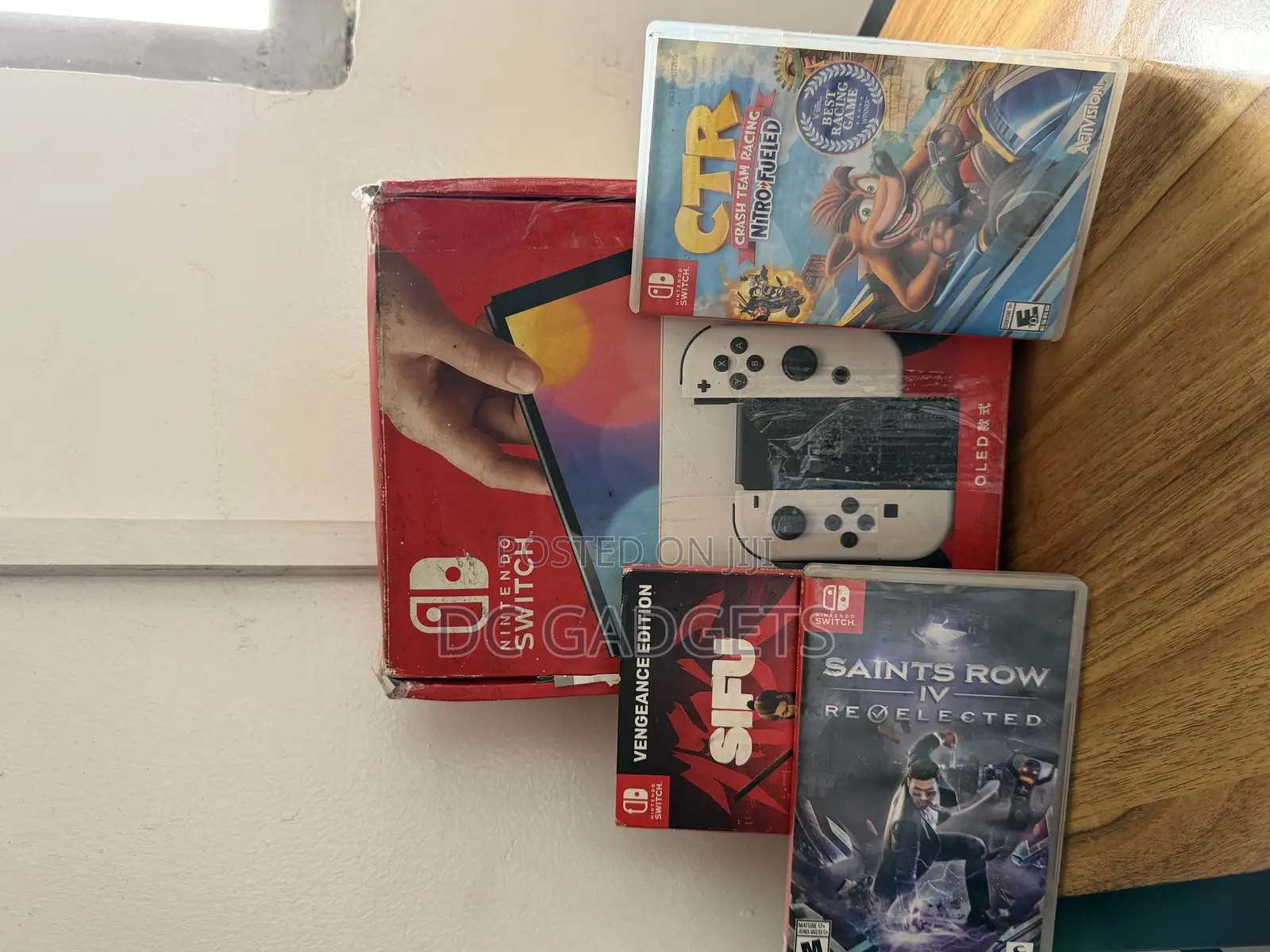 Nitendo Switch Oled With Games in Ikeja - Video Game Consoles, Dc ...