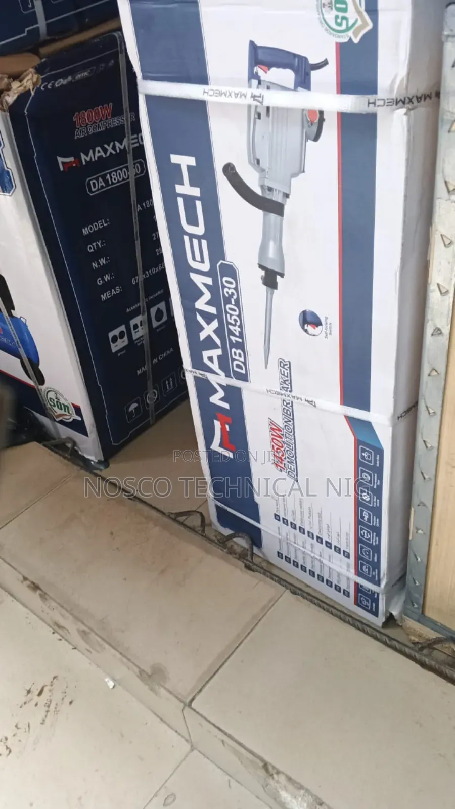 Maxmech Demolition Breaker 1450w in Ojo - Vehicle Parts & Accessories ...