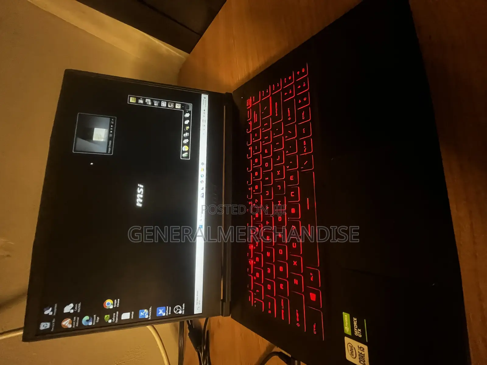 Laptop MSI GF63 16GB Intel SSD 256GB in Ajah - Laptops & Computers ...