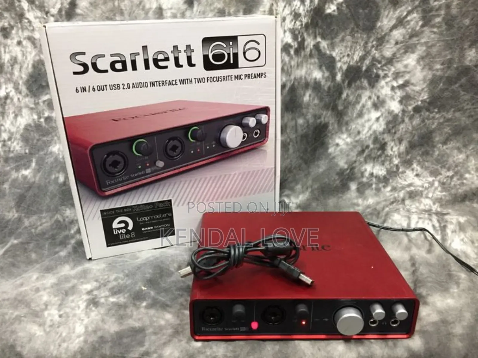 Focusrite Scarlett 6i6 Audio Interface in Ajah - Audio & Music Equipment, Kendal Love | Jiji.ng