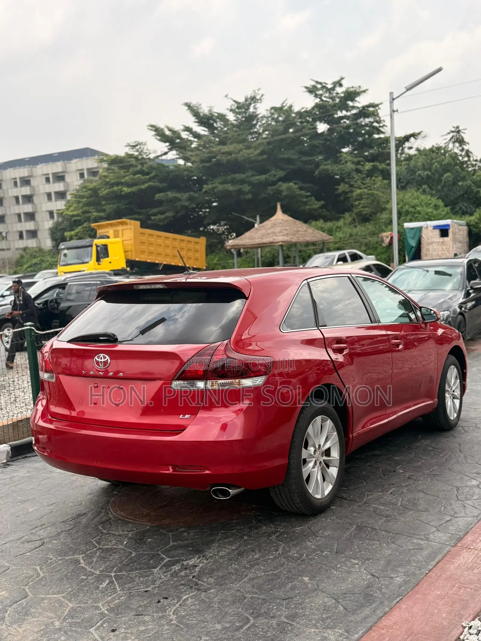Toyota Venza LE 4dr Wagon AWD (2.7L 4cyl 6A) 2014 Red in Abuja (FCT ...