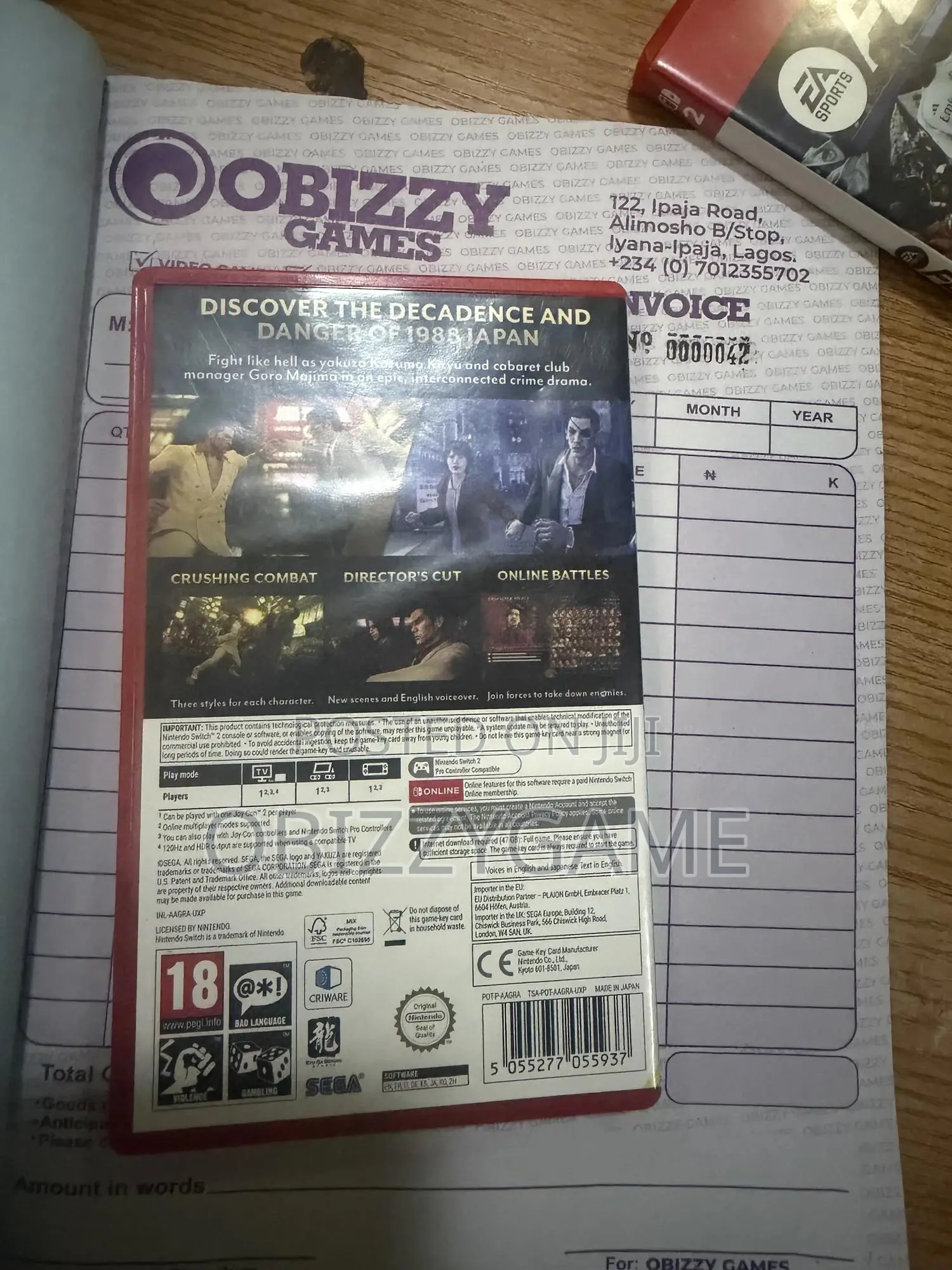 Nintendo Switch Yakuzao in Ikeja - Video Games, Obizzygames Obi | Jiji.ng